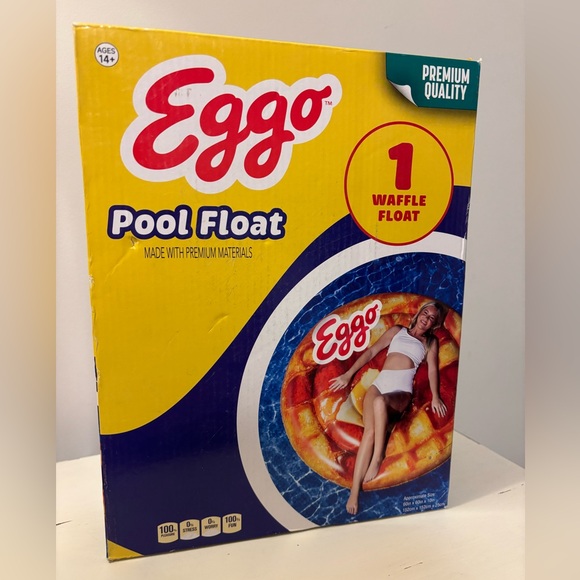 Sunny Days | Other | Giant 5ft Eggo Waffle Pool Float | Poshmark